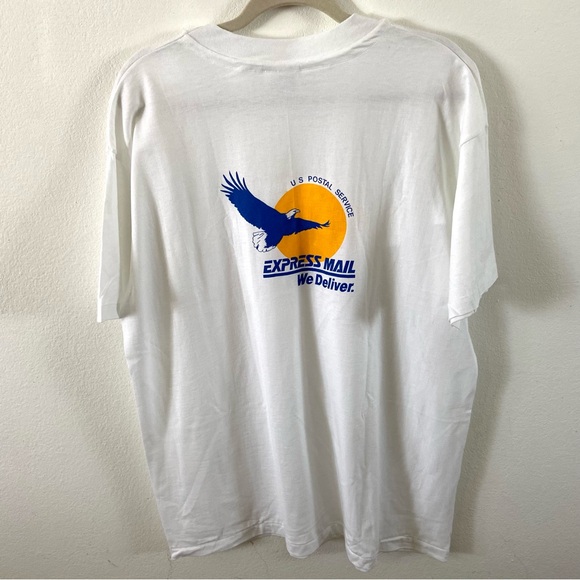 Vintage | Shirts | Vintage Usps Express Mail Graphic Tshirt Single ...